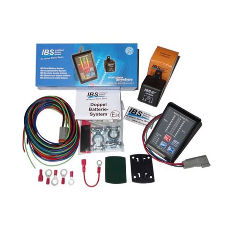 Ibs Ibs Dual Battery System With Monitor Ibs Dbs