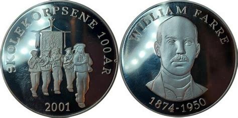 Medal William Farre Norway Numista