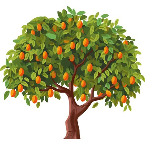 Orange Tree Pngs For Free Download