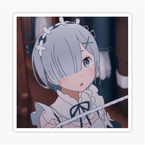 Anime Girl Sticker For Sale By Blxssomuwu Redbubble
