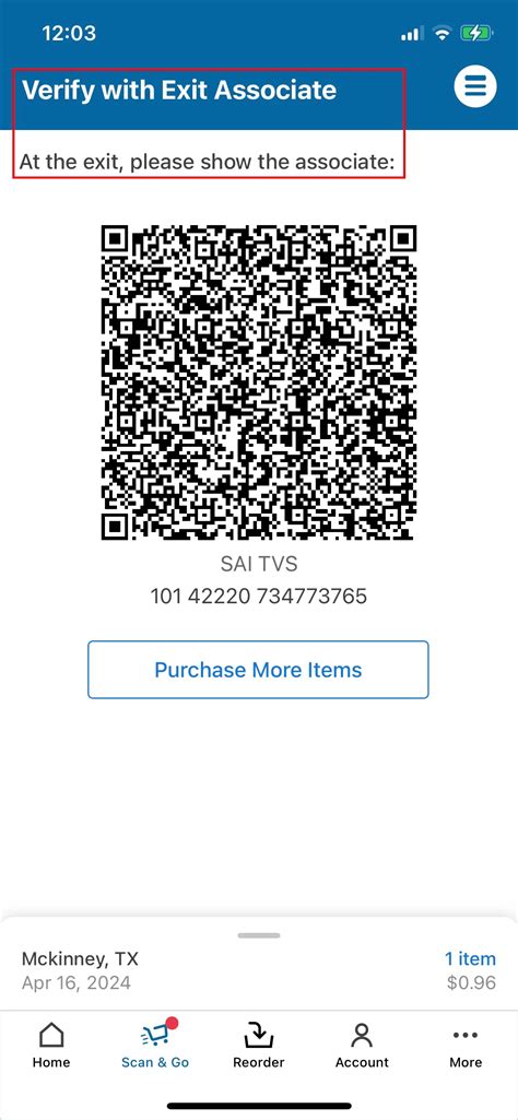 Help With Scan And Go