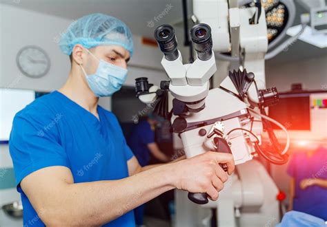 Premium Photo Surgeon In Operation Room Operation Through The