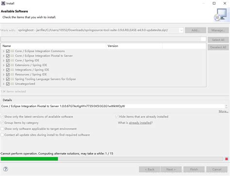 Eclipse 离线安装 Springboot插件ecplise 461 离线安装springboot Csdn博客