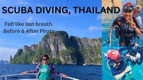 Scuba Diving Phi Phi Island Phuket Thailand First Time Youtube