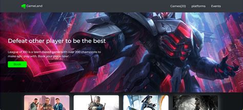 Github Tarikbouarigameland Gameland Is An Online Gaming Web Application That Allows Users To