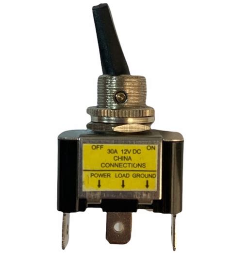 12 Volt Dc 30 Amper Toggle Swİtch On Off IŞikli Ic 151b