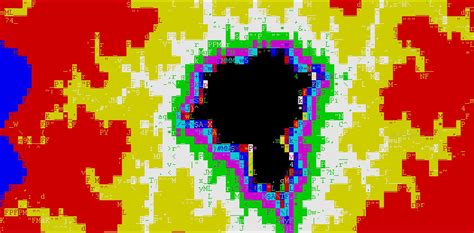 The Mandelbrot Set In Ascii Rfractals