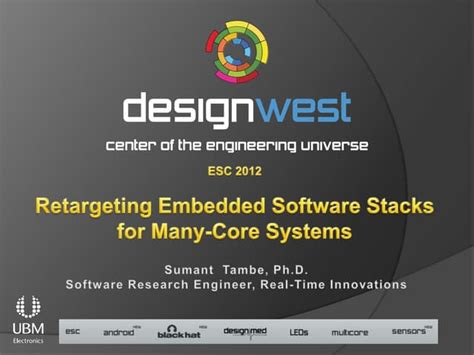Retargeting Embedded Software Stack For Many Core Systems Ppt