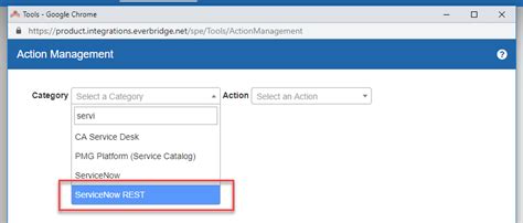 Servicenow Rest Connector Pmg Documentation