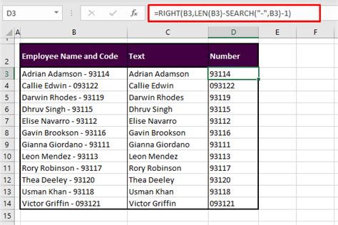 How To Separate Numbers From Text In Excel Step By Step
