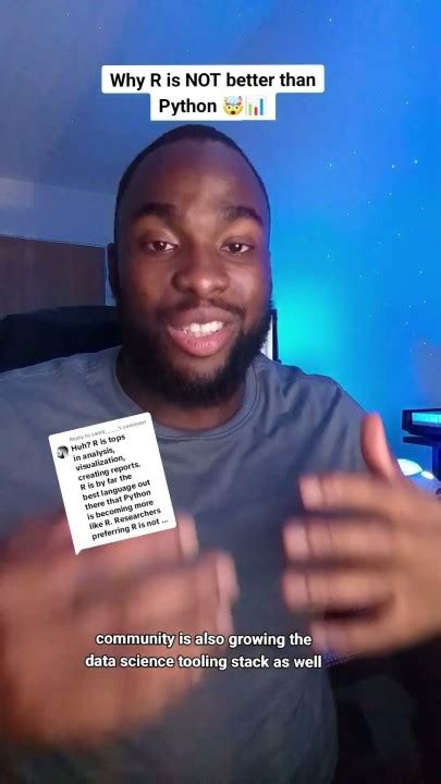 Stephen David Williams On Linkedin Heres Why R Isnt Better Than Python