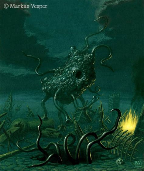 Lovecrafts Flying Polyps By Acrylicdreams On Deviantart Lovecraftian