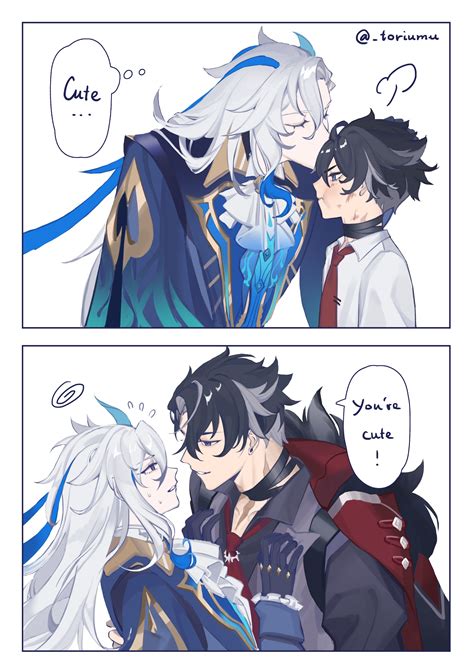 Neuvillette X Wriothesley Fanart Spicy Nevillette X Wriothesley