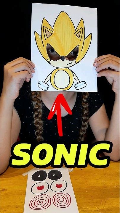 🔥 Como Dibujar Los Ojos De Super Sonic Halloweenwithshorts Youtube