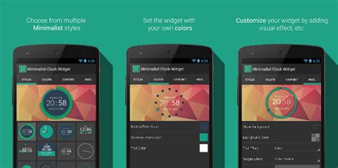 APLIKÁCIE Minimalist Clock Widget atraktívny widget hodín