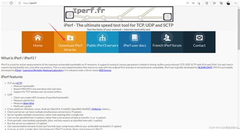 Iperf3测交换机端口速率交换机测试工具 Csdn博客