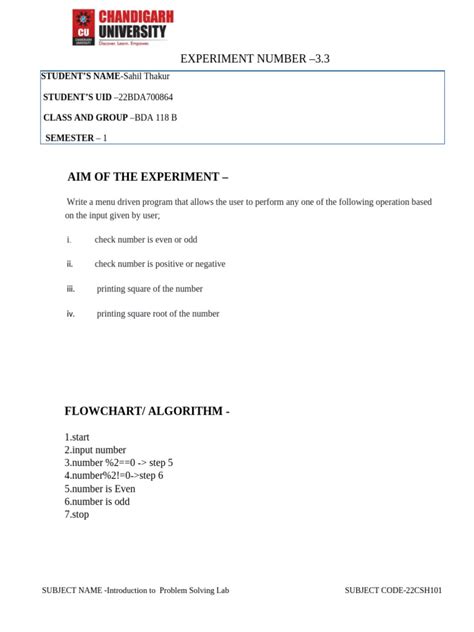 13 3 Sahil Thakur 22bda70064 Pdf Computer Programming