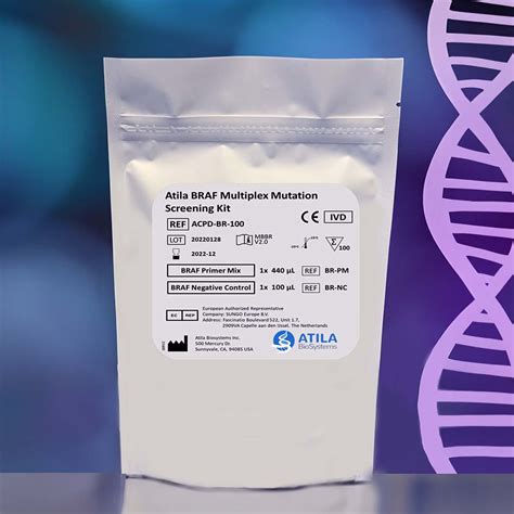 Braf Multiplex Mutation Screening Kit Atila Biosystems