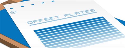 Offset Plates