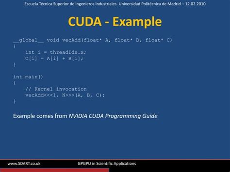 Gpgpu In Scientifc Applications Pptx
