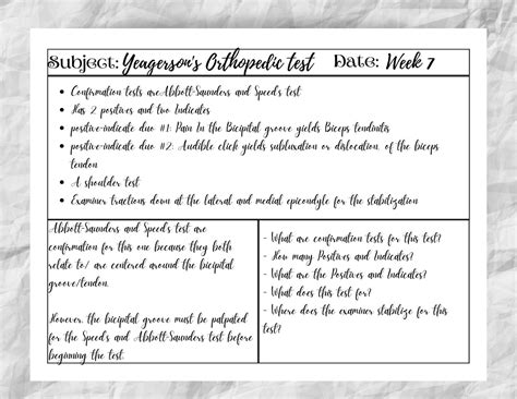 Blurting Method Note Taking Format Study For Students Etsy Blurting Method Note Taking Format Study For Students Etsy