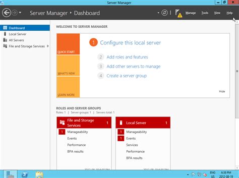 Windows Server 2012 Server Manager Ricks Tech Gab