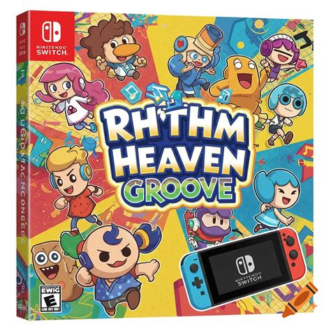 Rhythm Heaven Groove Box Cover On Craiyon
