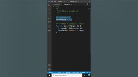 Javascript Hoisting Part 1 Functions Javascript Tutorial For Beginners Youtube
