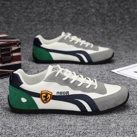 精神小伙秋季百搭休閑防水男鞋單鞋etmall東森購物網