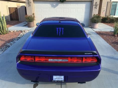 2010 Plum Crazy Purple Dodge Challenger Srt8