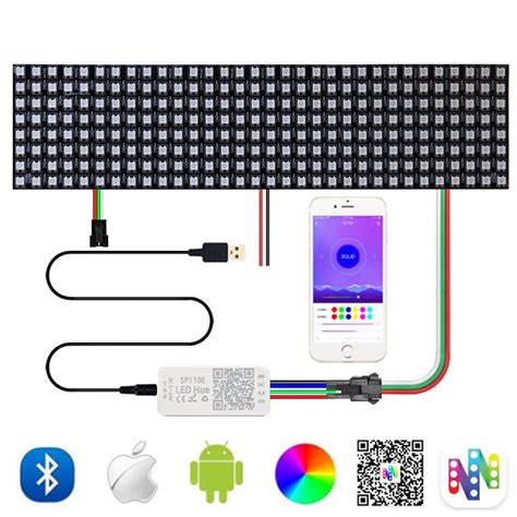 Ws2812b Matrix Led Panel Screen Ws2812 88 1616 832 Pixels Module