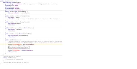 Java Followed The Exact Code For Builder Pattern But Getting Error Stack Overflow
