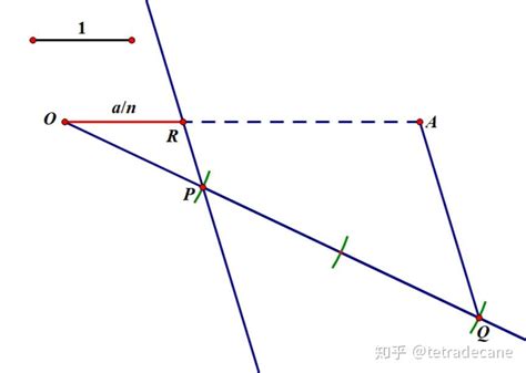 尺规作图——线段长度的各种运算 知乎