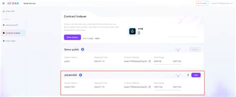 Create A New Indexer