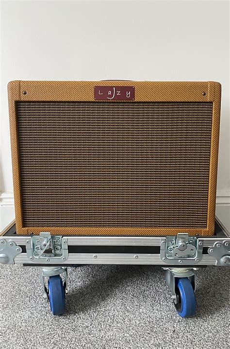 Lazy J J20 Tweed Tremolo And Flight Case Reverb