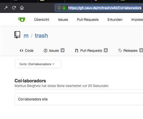 Wiki Pages Does Not Rendered · Issue 4221 · Go Giteagitea · Github