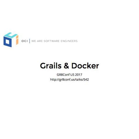 Grails And Docker