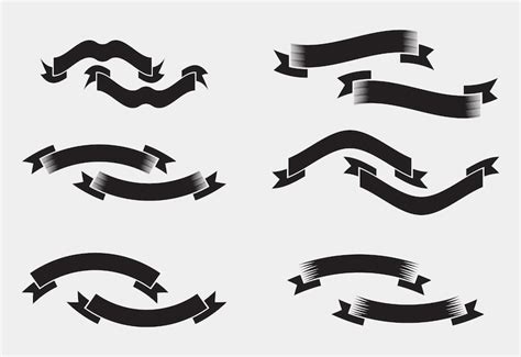 Premium Vector Free Ribbons Vector Or Ribbon Vector Banner Set Of