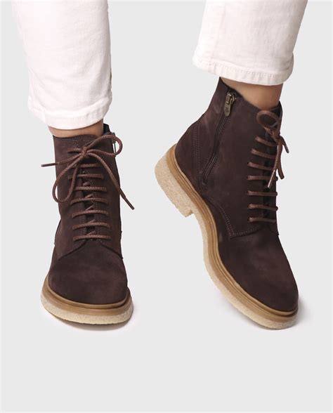 Botines De Mujer De Serraje Con Cordones Y Cremallera · Toni Pons · El Corte Inglés