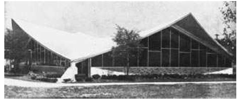 14 Hyperbolic Paraboloid Roof Of Welded Laminated Steel