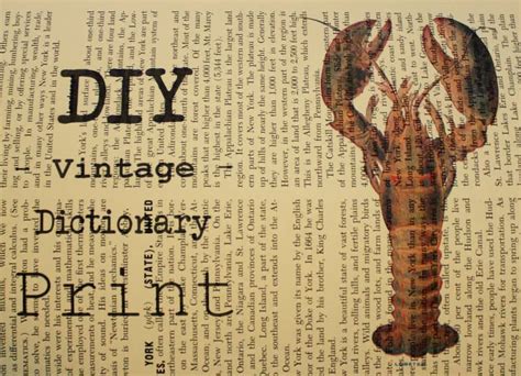Dictionary Prints Vintage At Thomas Castro Blog