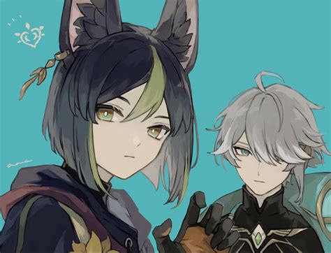 Pin By Косметичка Мо Сюаньюя On Аль Хайтам и Тигнари Favorite Character Anime Gusu