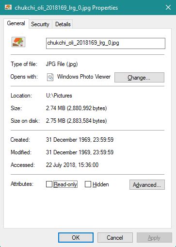 Windows 10 V1809 Missing Timestamp From Explorer Ntfs Super User