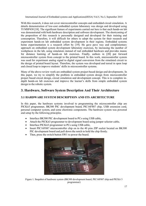 Project Based Microcontroller System Laboratory Using Bk300 Development