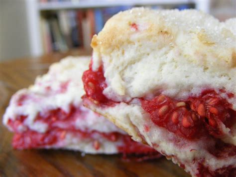 The Virtual Goody Plate Fresh Raspberry Scones
