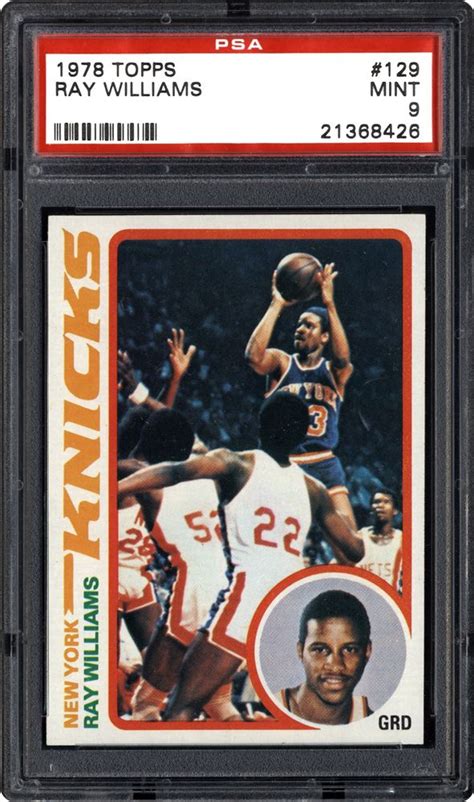 1978 Topps Ray Williams Psa Cardfacts®