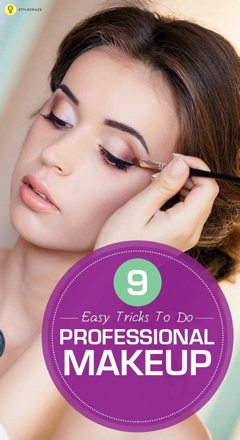 Makeup How Tos And Tips And Tricks Stylecraze Professional Makeup