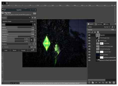 Easy Glow Effect In Gimp For Photo Manipulation Zakey Design
