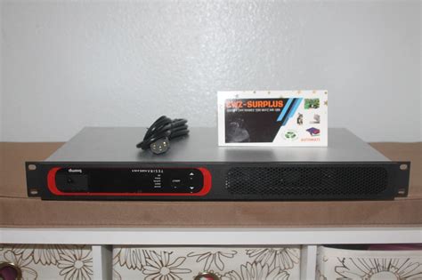 BIAMP TESIRA FORTE AVB TI Digital Fixed I O DSP Analog Inputs CH USB TESTED EBay