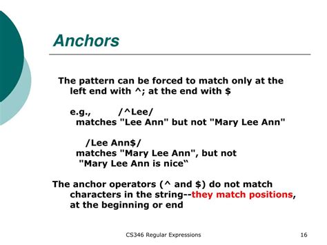 Ppt Understanding Regular Expressions In Javascript Pattern Matching